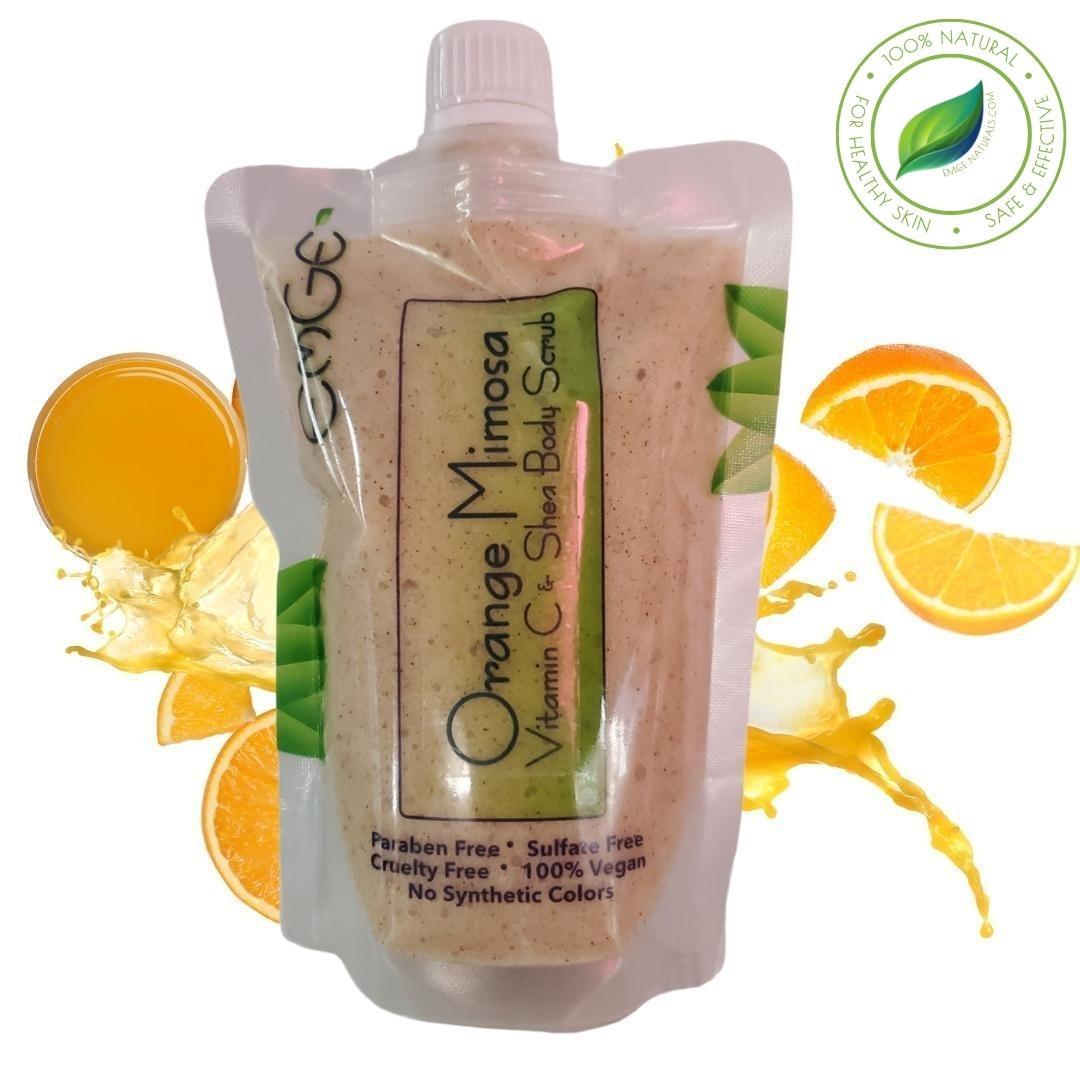 Orange Mimosa Body Scrub – EmGe Naturals
