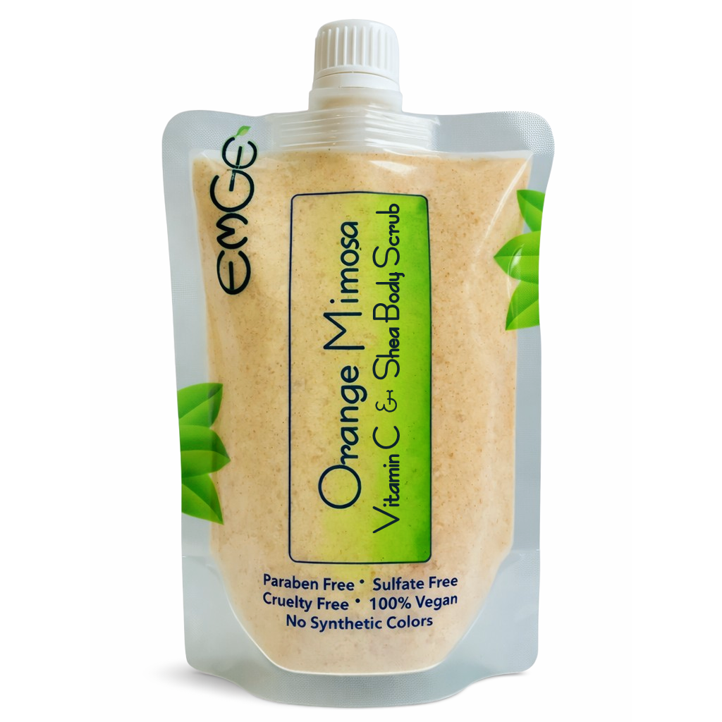 Orange Mimosa Body Scrub – EmGe Naturals